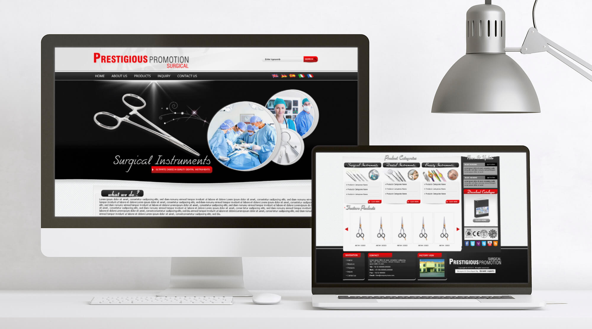 prestigious promotion surgical portfolio | Dynamic Experts Solution