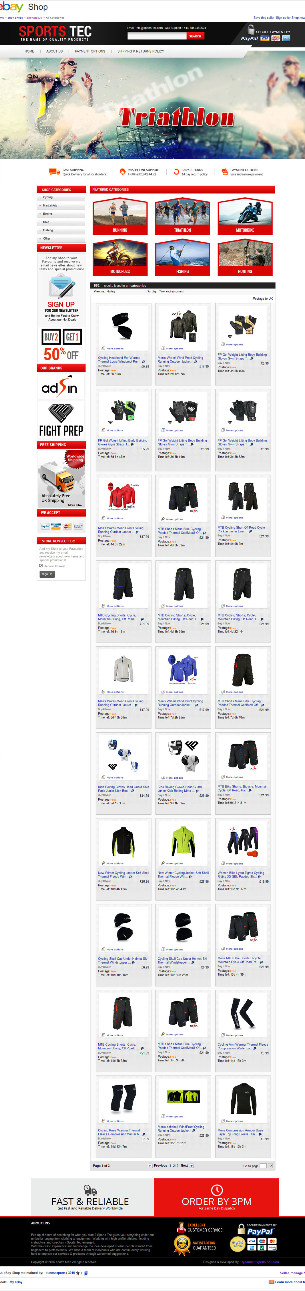 Cricket Store Canada | Dynamic Experts Solution